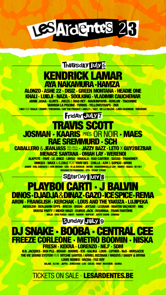 Les Ardentes Festival - FestivalsandTours.eu