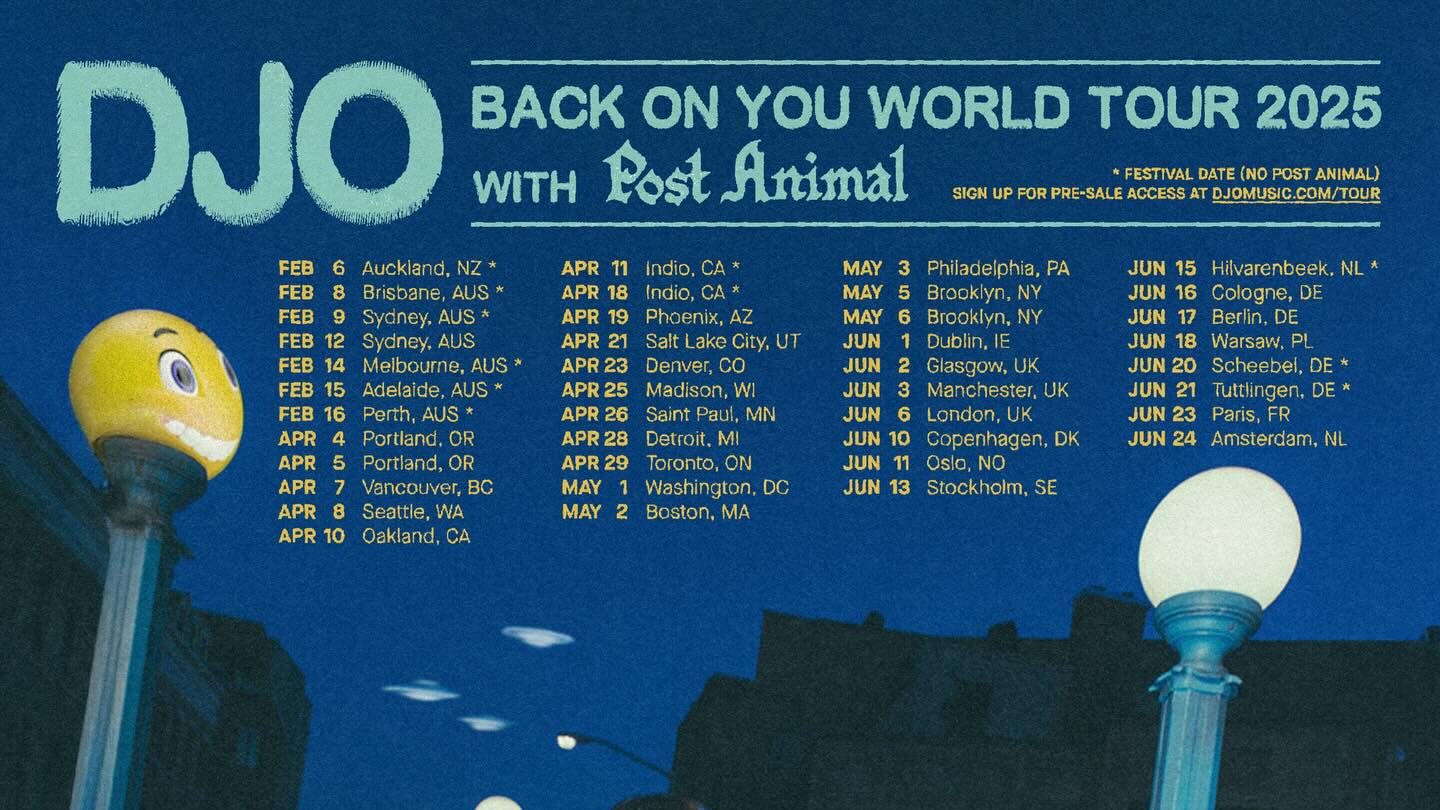 Joe Keery, aka Djo, Announces 2025 European Tour Following New Album ...