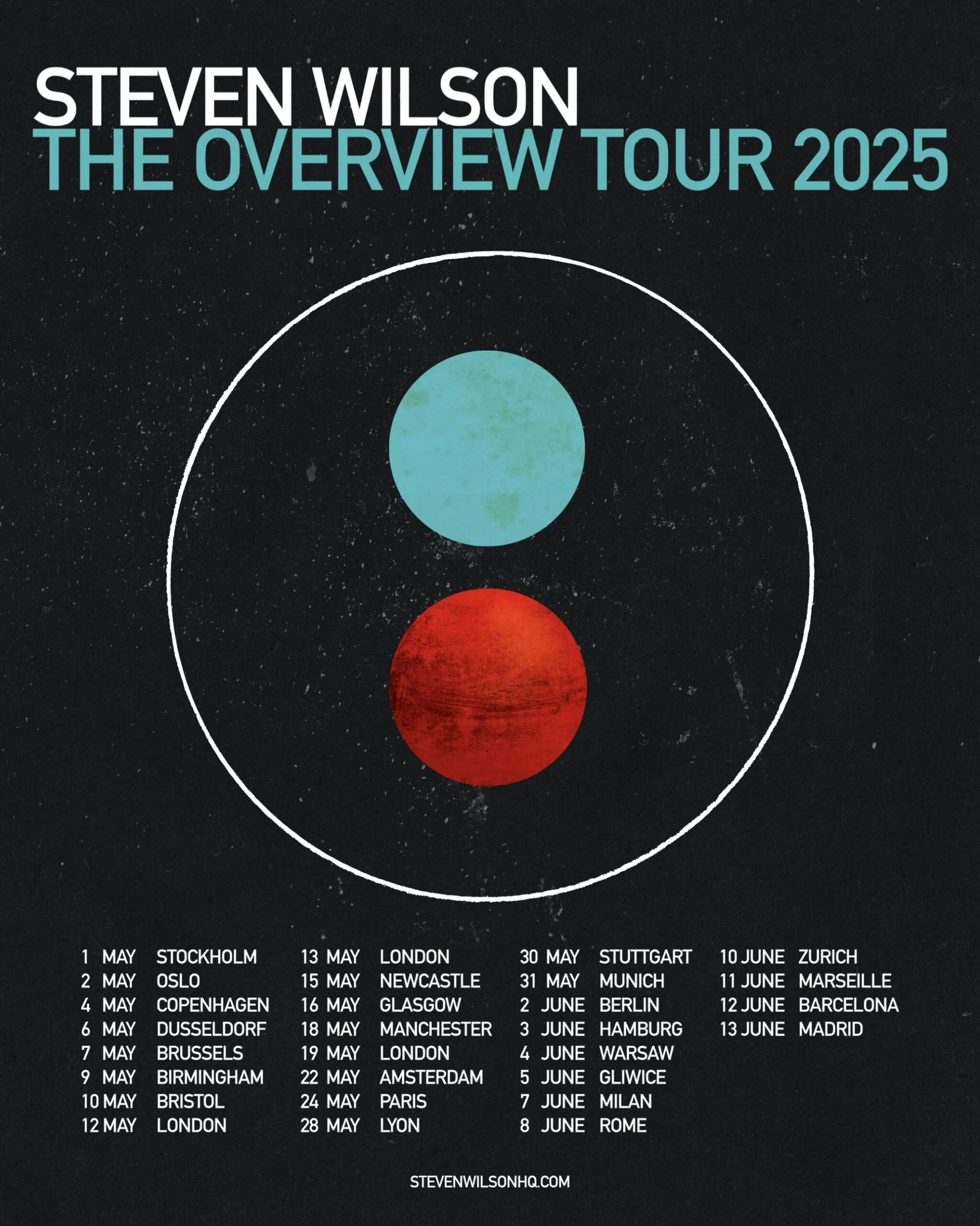 Steven Wilson Europe Tour 2025: A New Chapter with 'The Overview ...