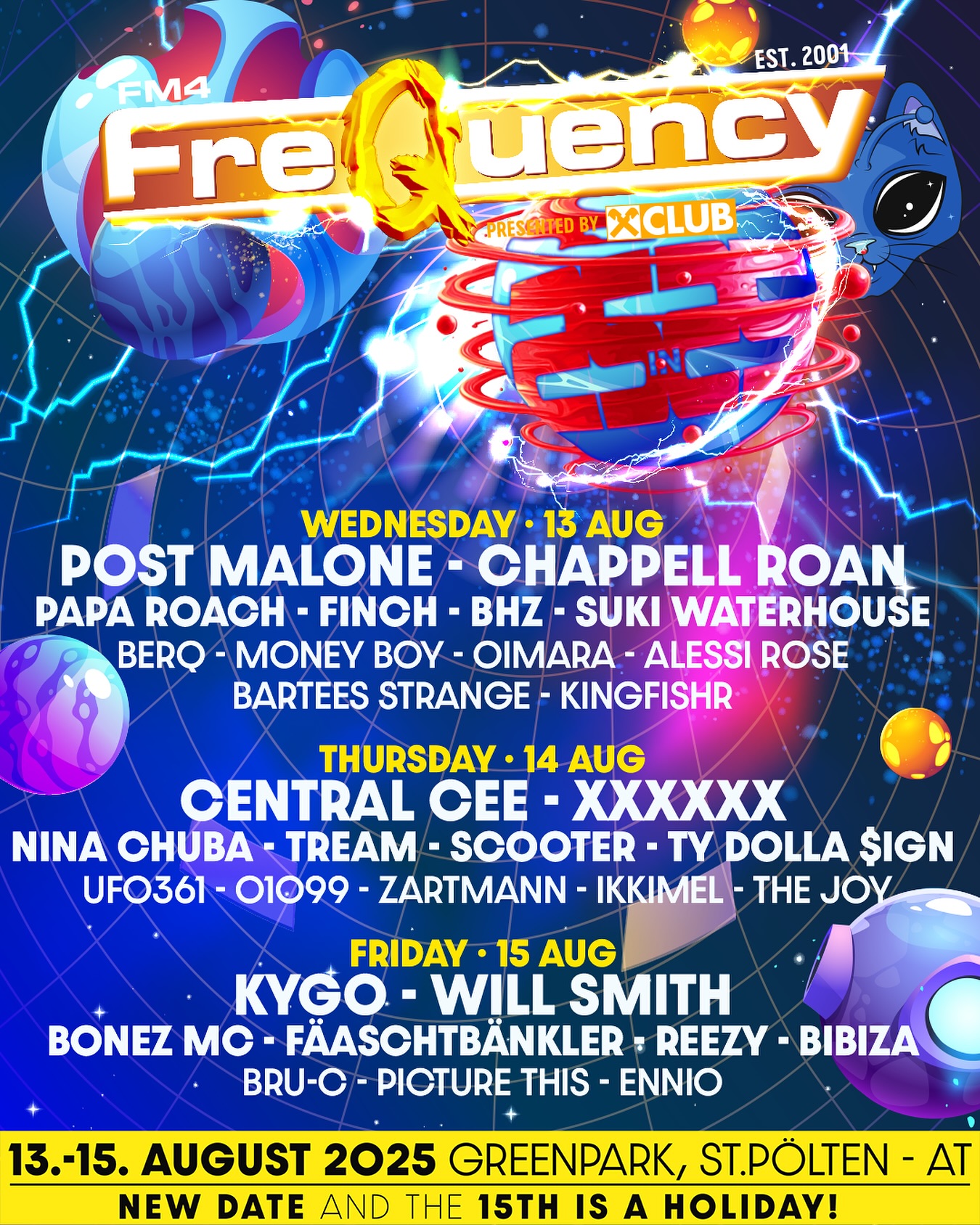 FM4 Frequency Festival 2025: First Lineup Announcement – FestivalsandTours.eu