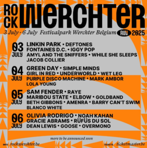 Rock Werchter 2025: The Slope Stage Line-Up Announced ...